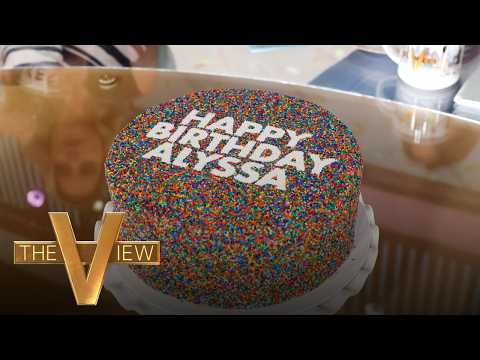 Celebrating Alyssa Farah Griffin's Birthday With Viral Dot Cakes | The View