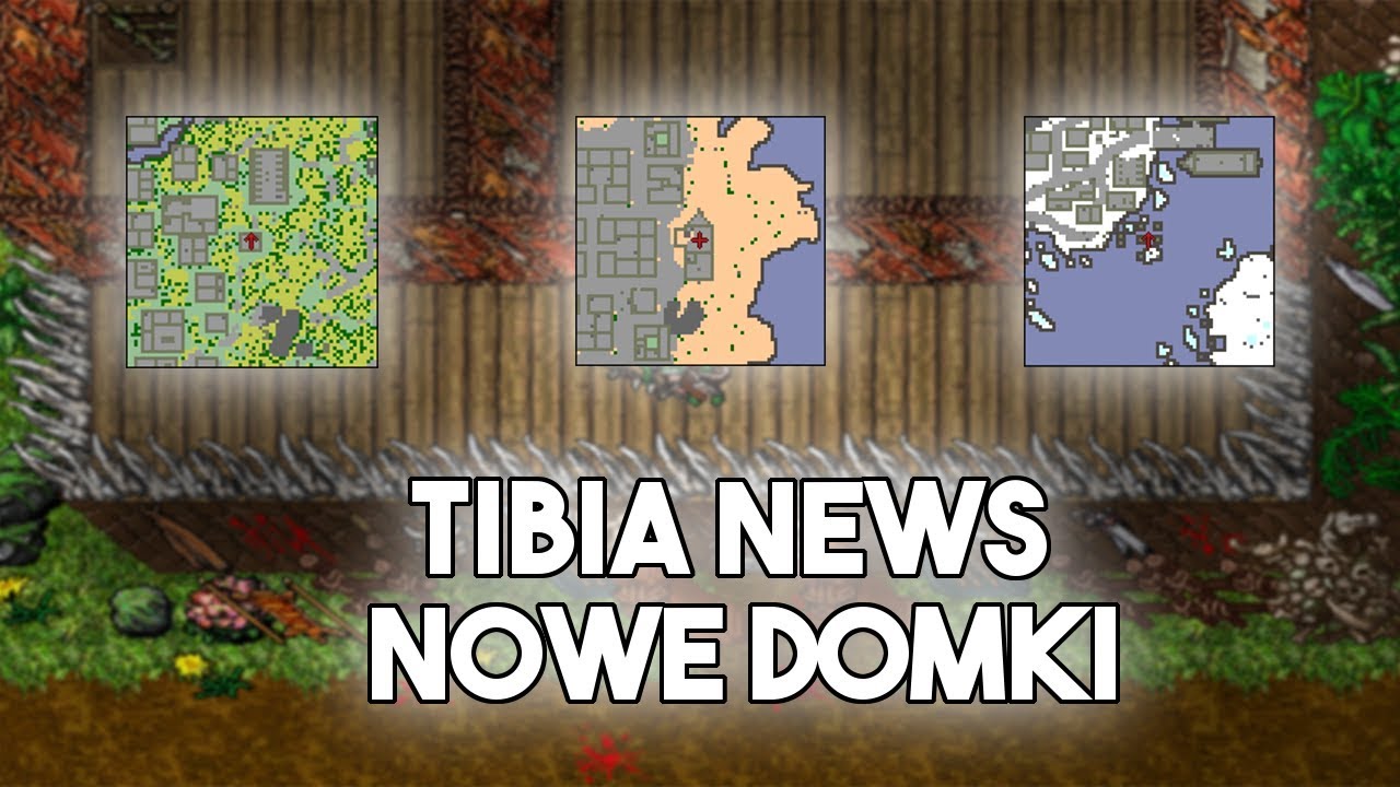 [PL] Tibia News | Nowe Domki! - YouTube