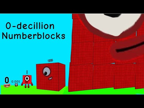 All numberblocks masive limit (0-1 decillion) part 1