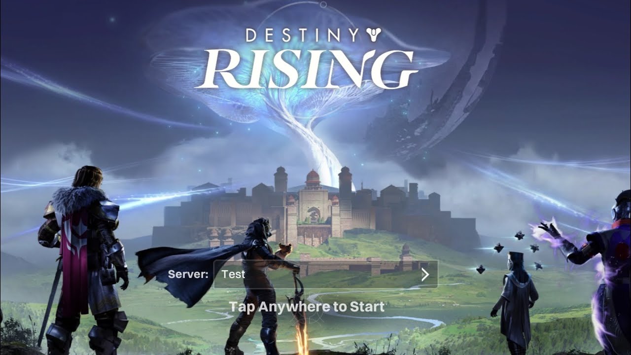 Destiny: Rising Title Screen - YouTube