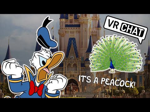 Donald Having Fun & Argues About A Peacock..... - YouTube