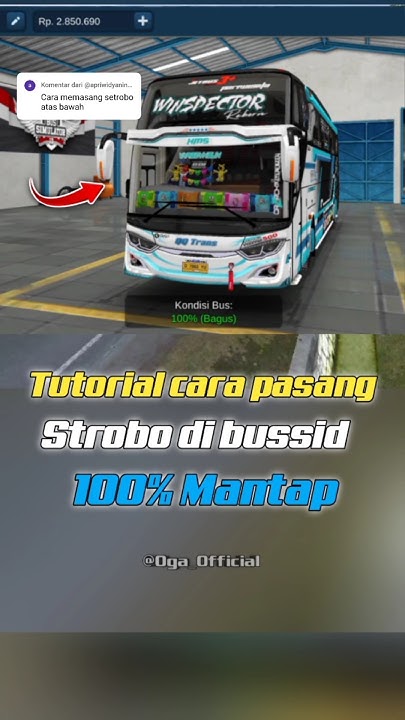Tutorial cara pasang strobo bussid 100% Mantap 😍..#shorts #bussid #viralvideo #ets2 - YouTube