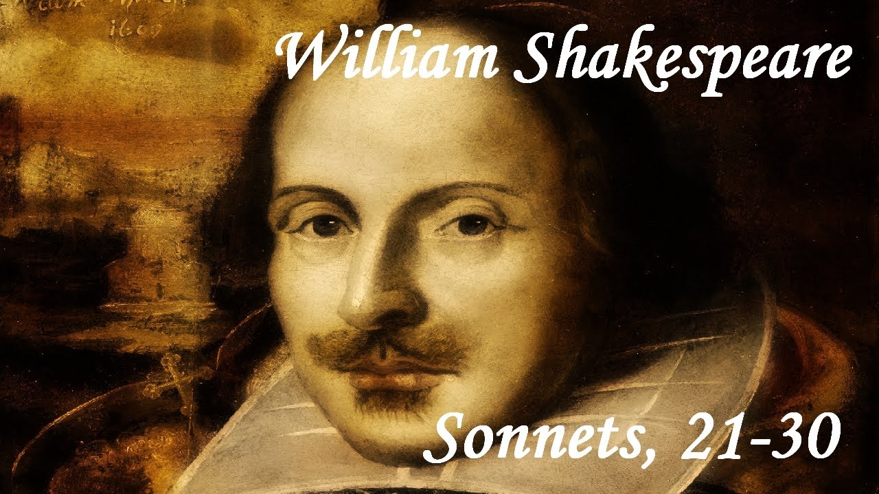 Sonnets, 21-30. By William Shakespeare - YouTube