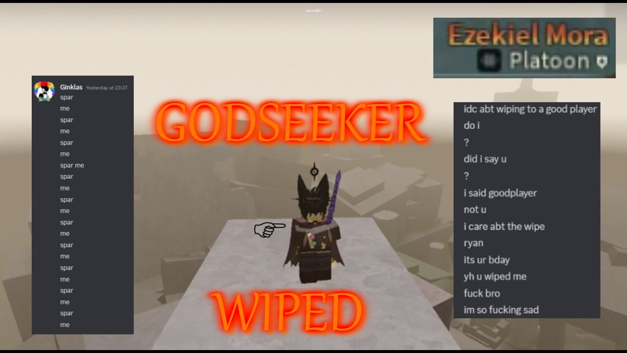 WIPING A GODSEEKER (5 bars) | Deepwoken - YouTube