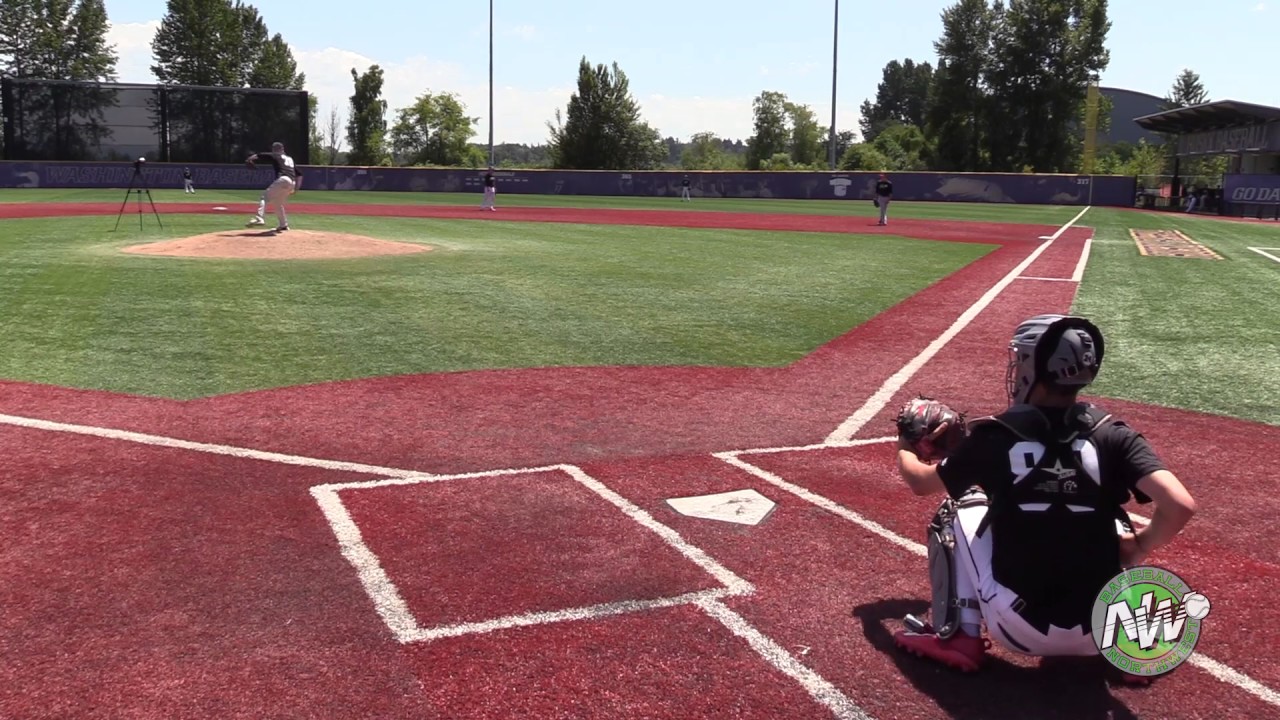 Reilly McAdams — PEC - RHP - Ingraham HS(WA) - July 5, 2017 - YouTube