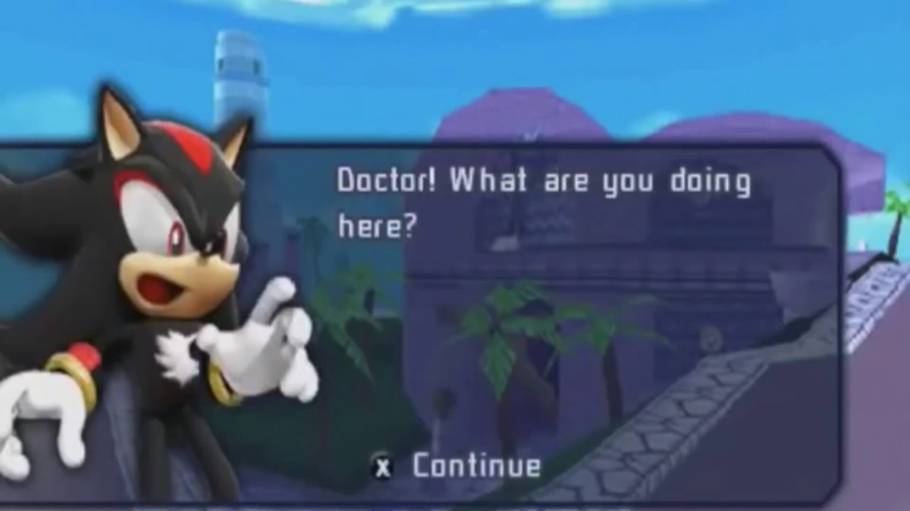 Sonic Rivals 2 Shadow, And Metal Sonic Go Up Against Doctor Eggman NEGA ...