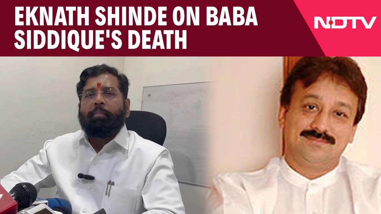 Baba Siddique Shot News | "Extremely Unfortunate": Eknath Shinde On ...