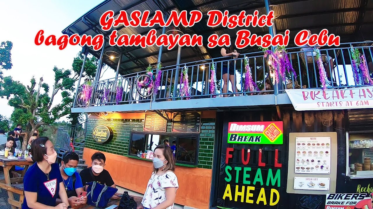 GASLAMP District - One of the best Tambayan in BUSAY CEBU CITY - YouTube