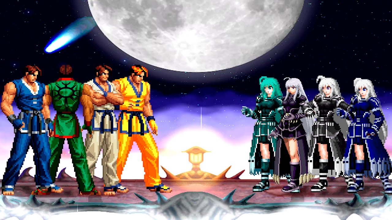 [KOF Mugen] Kim Kaphwan Team vs Zeroko Team - YouTube