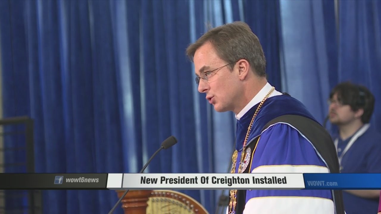 New President Of Creighton - YouTube