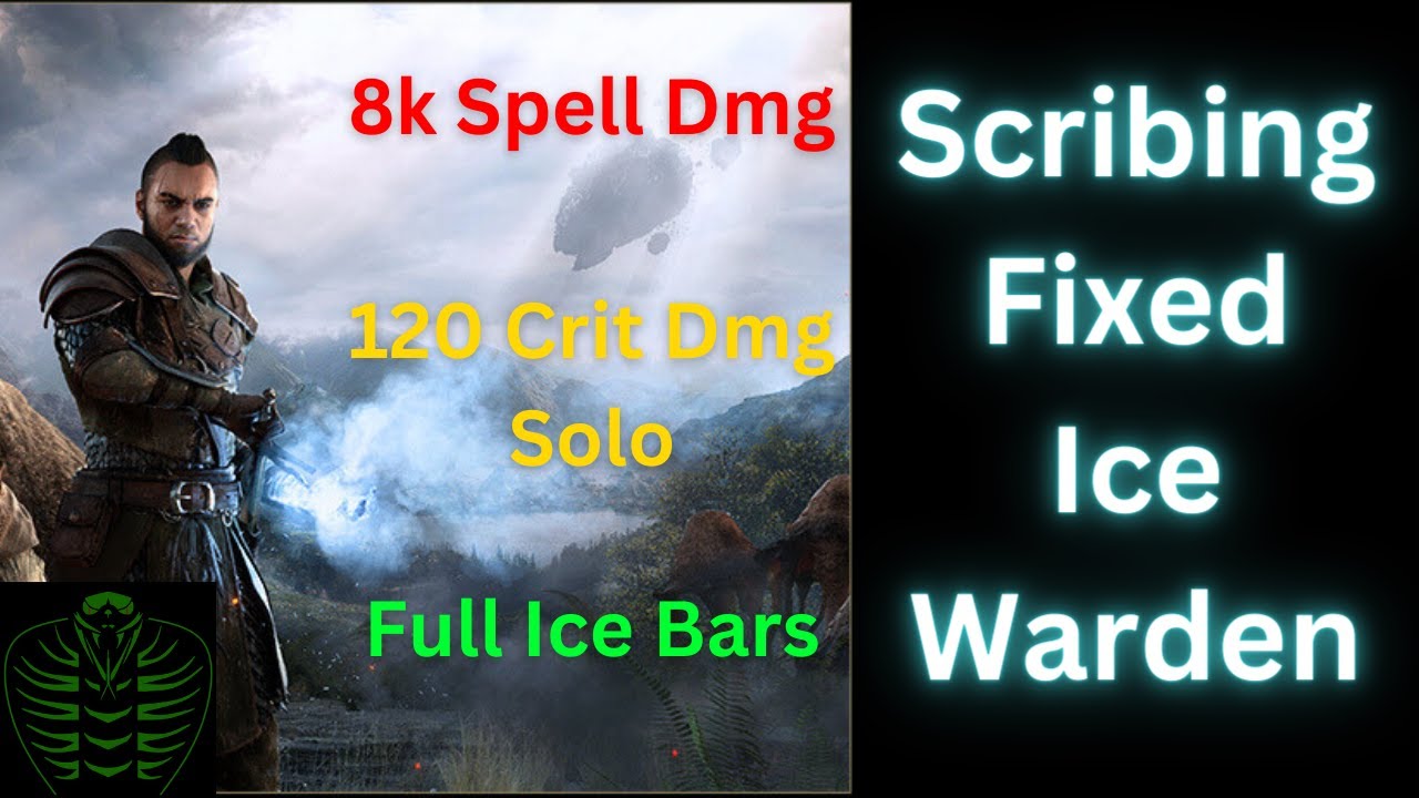 New SCRIBING fixed the Ice Warden! Full Ice Bars! - Gold Road U42 PTS ...