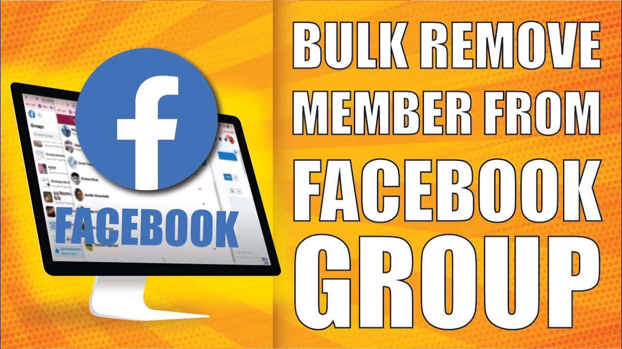 How to Bulk Remove Member From Facebook Group - YouTube