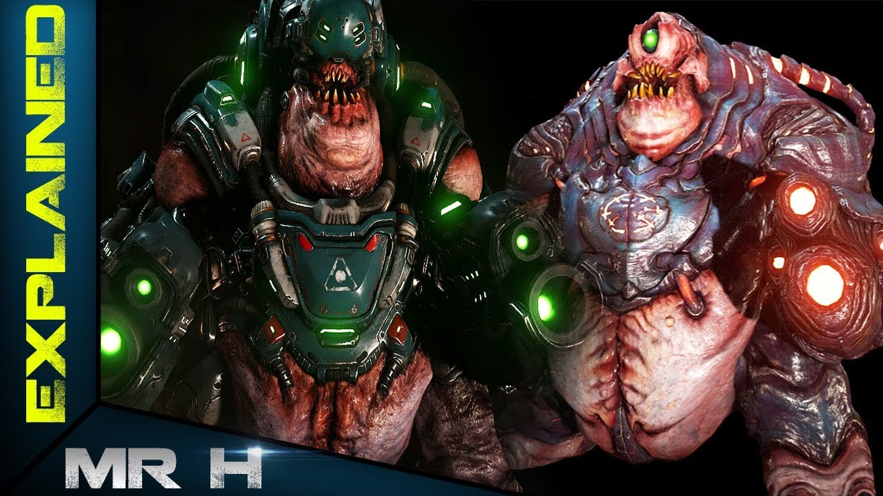 Mancubus Demon - Explained DOOM ETERNAL - YouTube