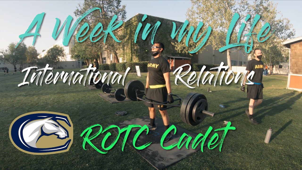 UC DAVIS WEEK IN MY LIFE OF AN INTERNATIONAL RELATIONS MAJOR // ROTC ...