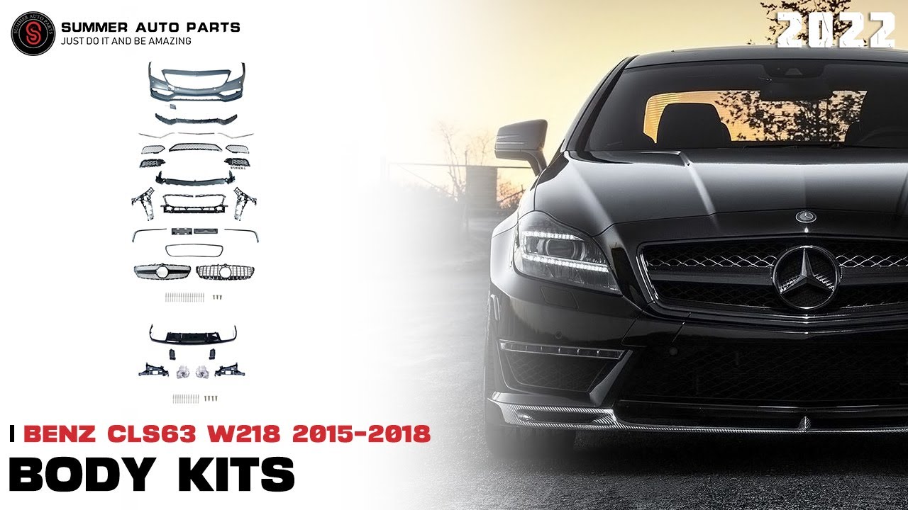 Mercedes Benz W218 CLS63 Amg Design Conversion Body Kit by Summer Auto ...