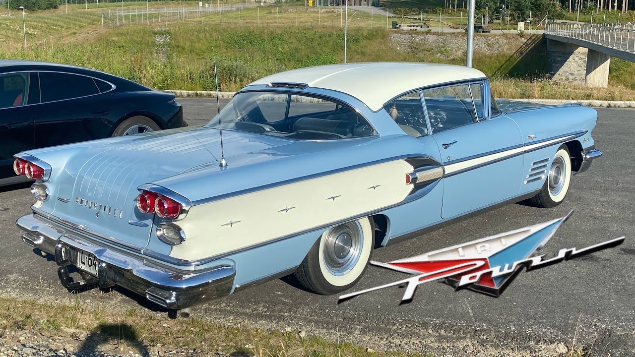 1958 Pontiac Bonneville Sport Coupe Hardtop - Tri-Power 370 CUI V8 ...