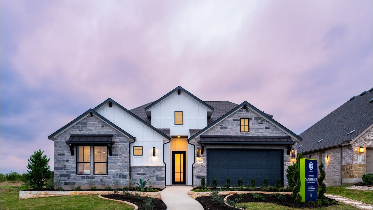 THIS LUXURY MODEL HOUSE TOUR NEAR AUSTIN TEXAS WILL LEAVE YOU ...