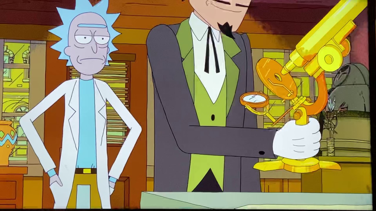 Rick and Morty funny Rick laugh off - YouTube
