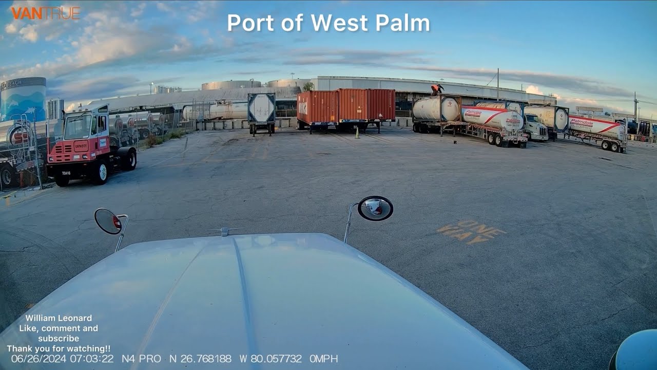 Ride along Port of West Palm to Miami - YouTube