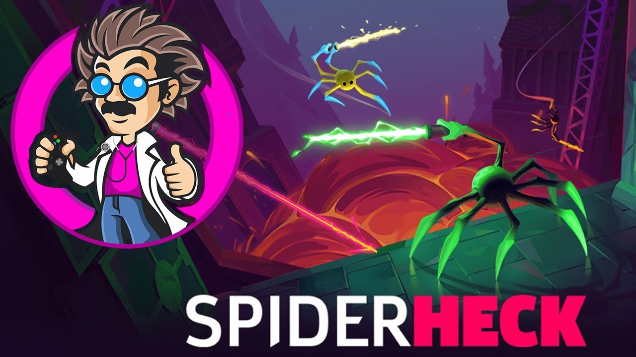 SpiderHeck | Spiders with Laser Swords | Gameplay | No Commentary - YouTube