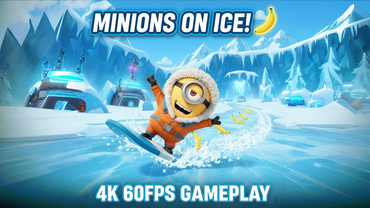 MINIONS ON ICE! 🍌 Minion Rush Arctic Base Gameplay (PC 4K 60FPS) - YouTube