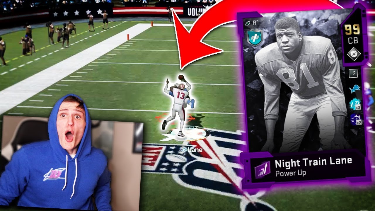 99 OVERALL Night Train Lane is *INSANE* - Madden 20 Ultimate Team - YouTube
