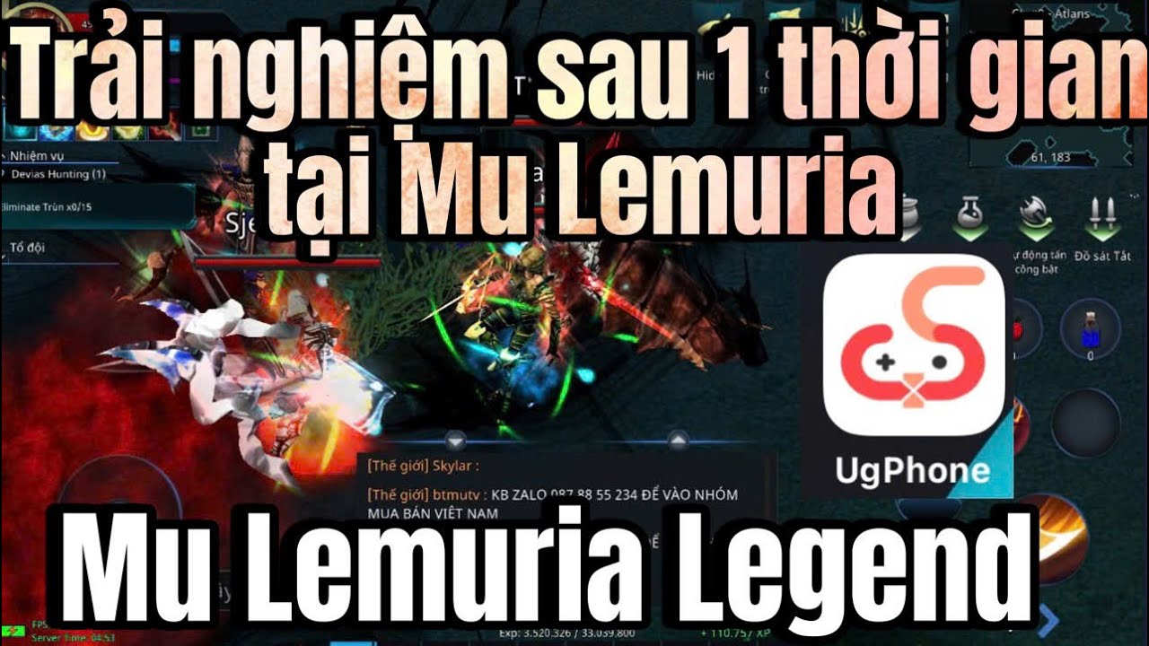 Mu Lemuria Legend | Trải nghiệm sau 1 thời gian tại Mu Lemuria - YouTube