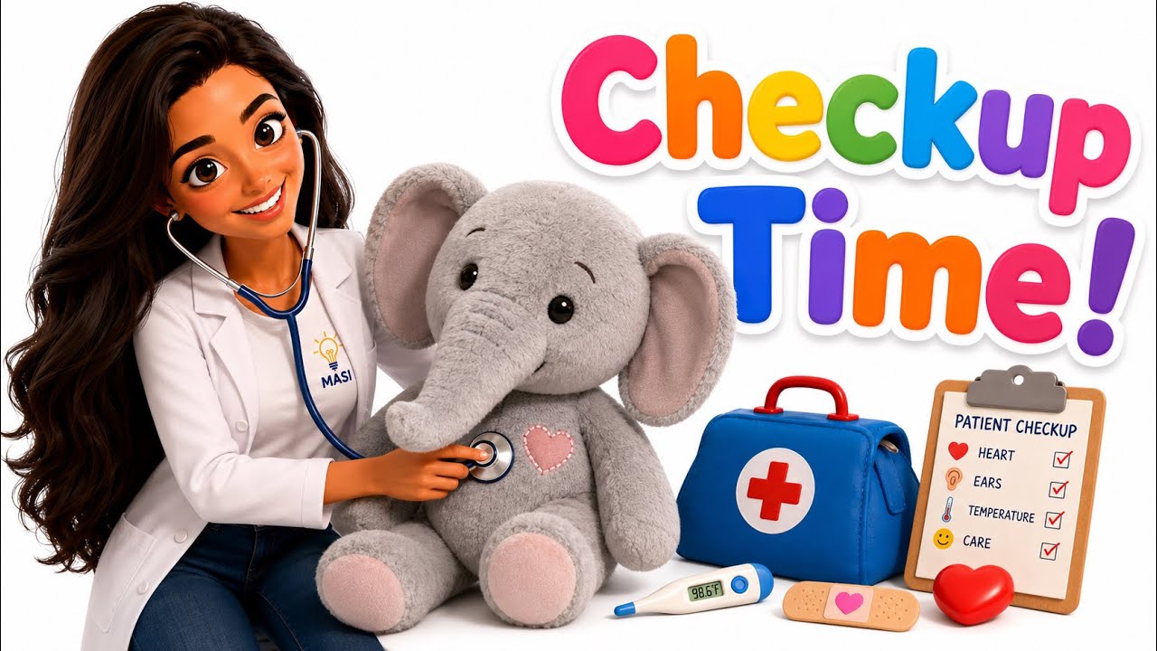 Let's Play Doctor! with Masi I Baby Learning I Toddler Learning I ...