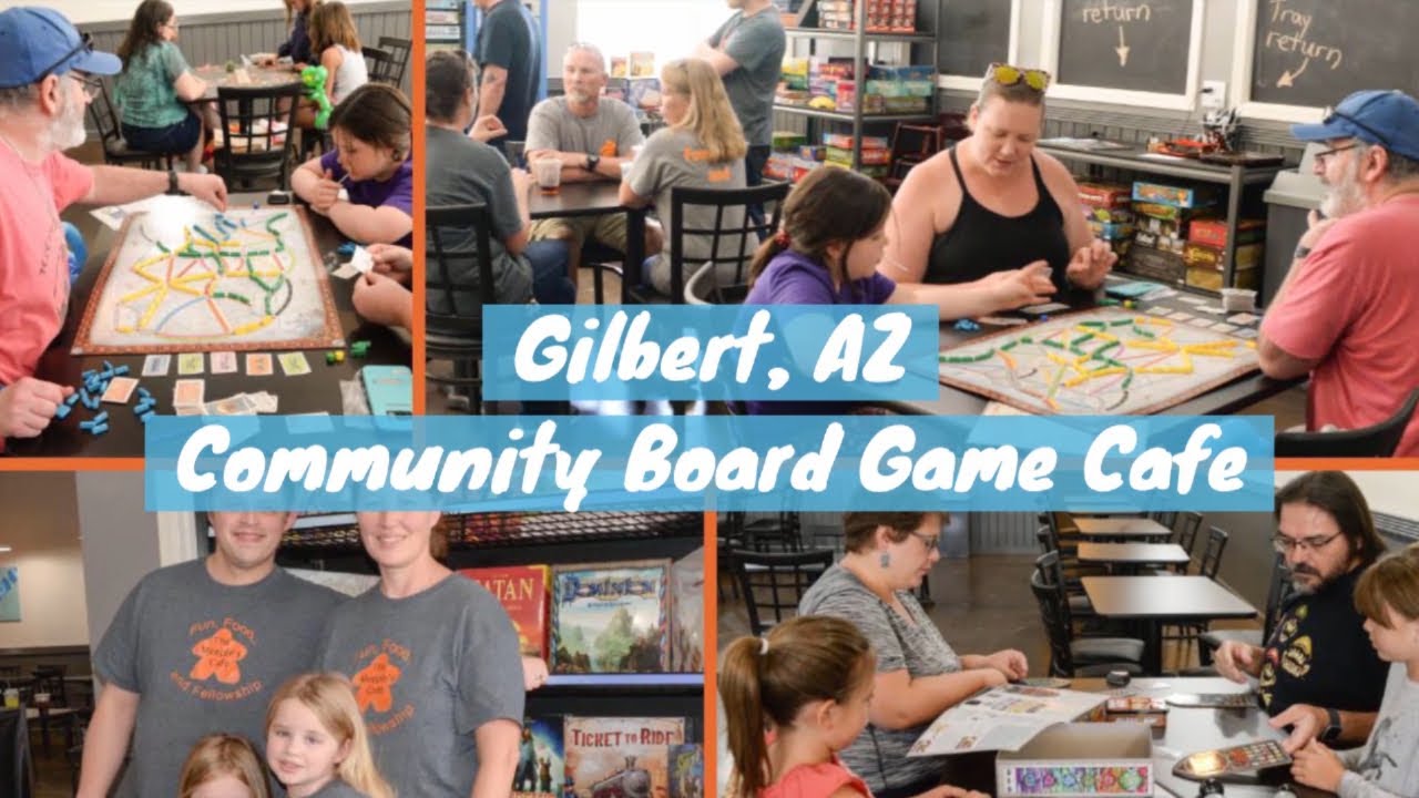 The Meeple's AZ Community Board Game Cafe - YouTube