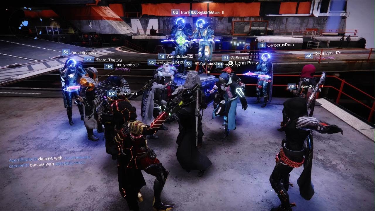 Destiny 2 Tower Dance Party - YouTube