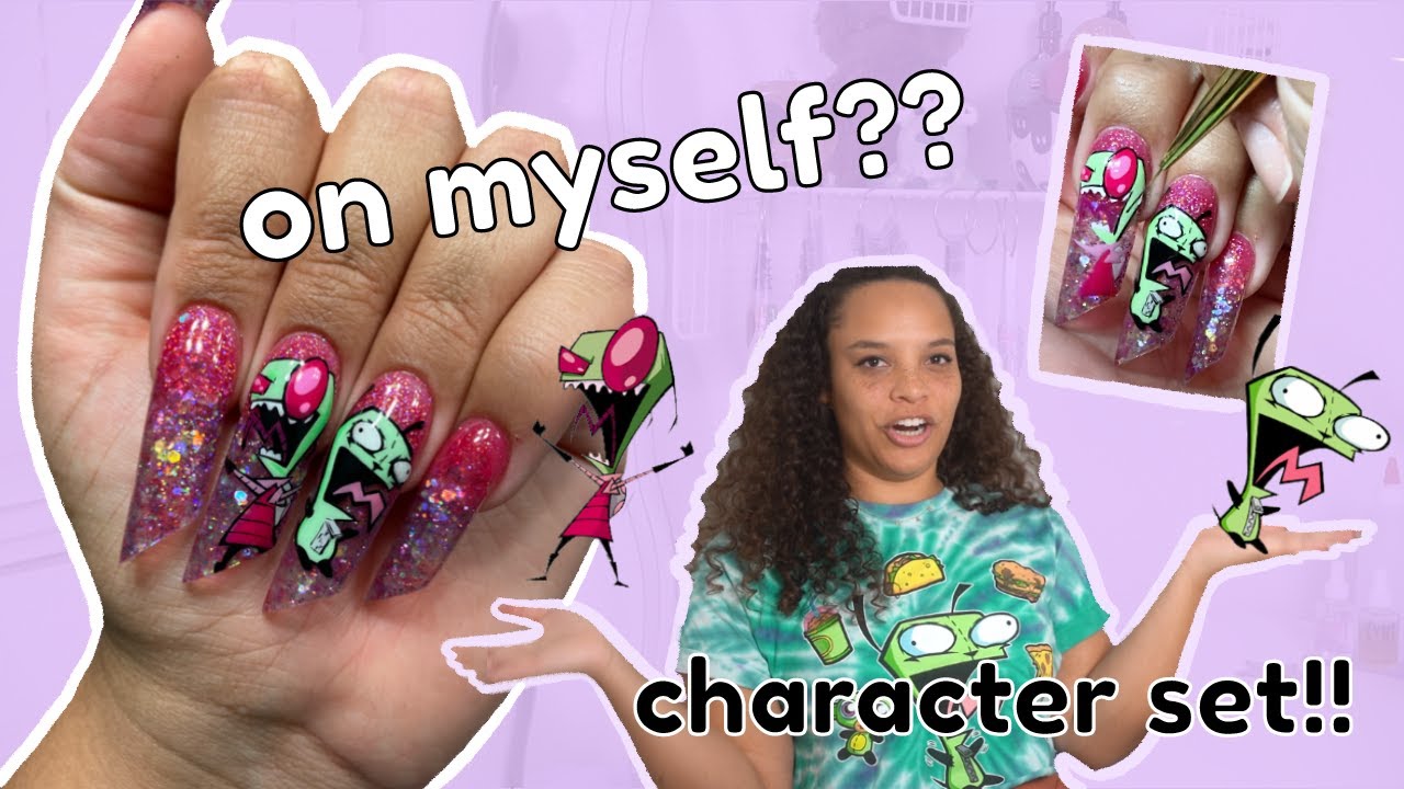 How To | Character Set on MYSELF | INVADER ZIM - YouTube