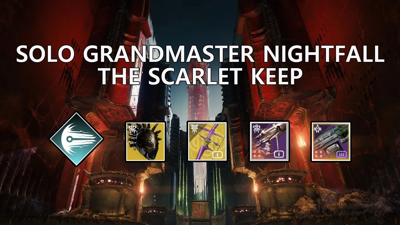 [Destiny 2] Arc warlock Solo Grandmaster Nightfall - The Scarlet Keep ...
