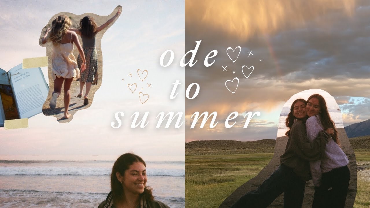ode to summer + last summer beach day - YouTube