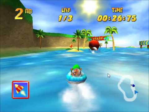 Diddy Kong Racing Octopus Race 2 - YouTube