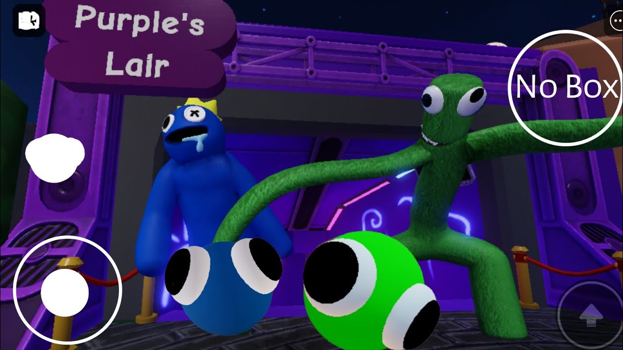 No Hide Challenge In Rainbow Friends 2 Playing As Blue And Green ...