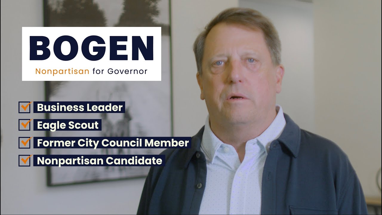 Meet Brian Bogen - Nonpartisan for Governor - YouTube