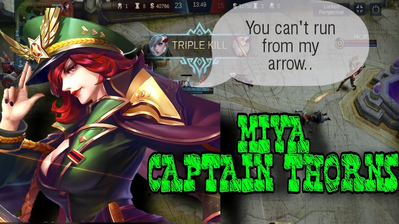 MLBB | MIYA CAPTAIN THORNS | MadEye TV - YouTube