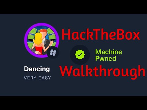 HackTheBox Walkthrough: Dancing - Starting Point - YouTube