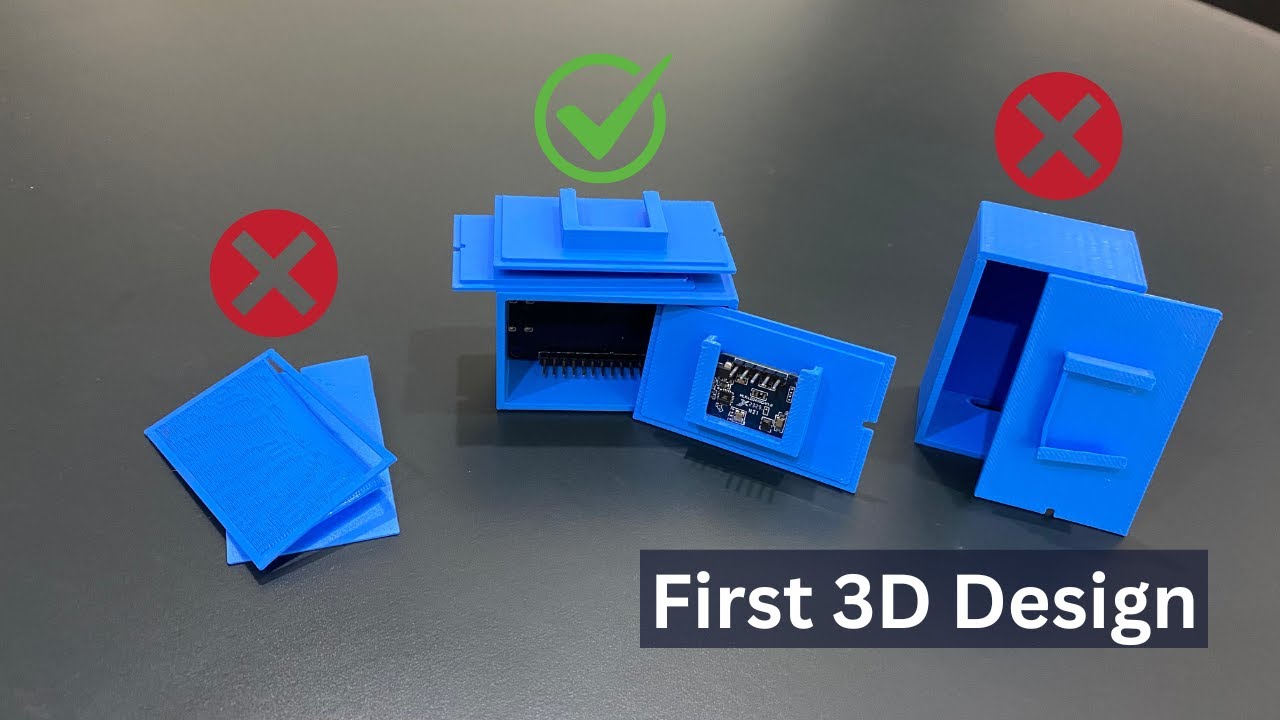 My First 3D Design using TinkerCAD. - YouTube