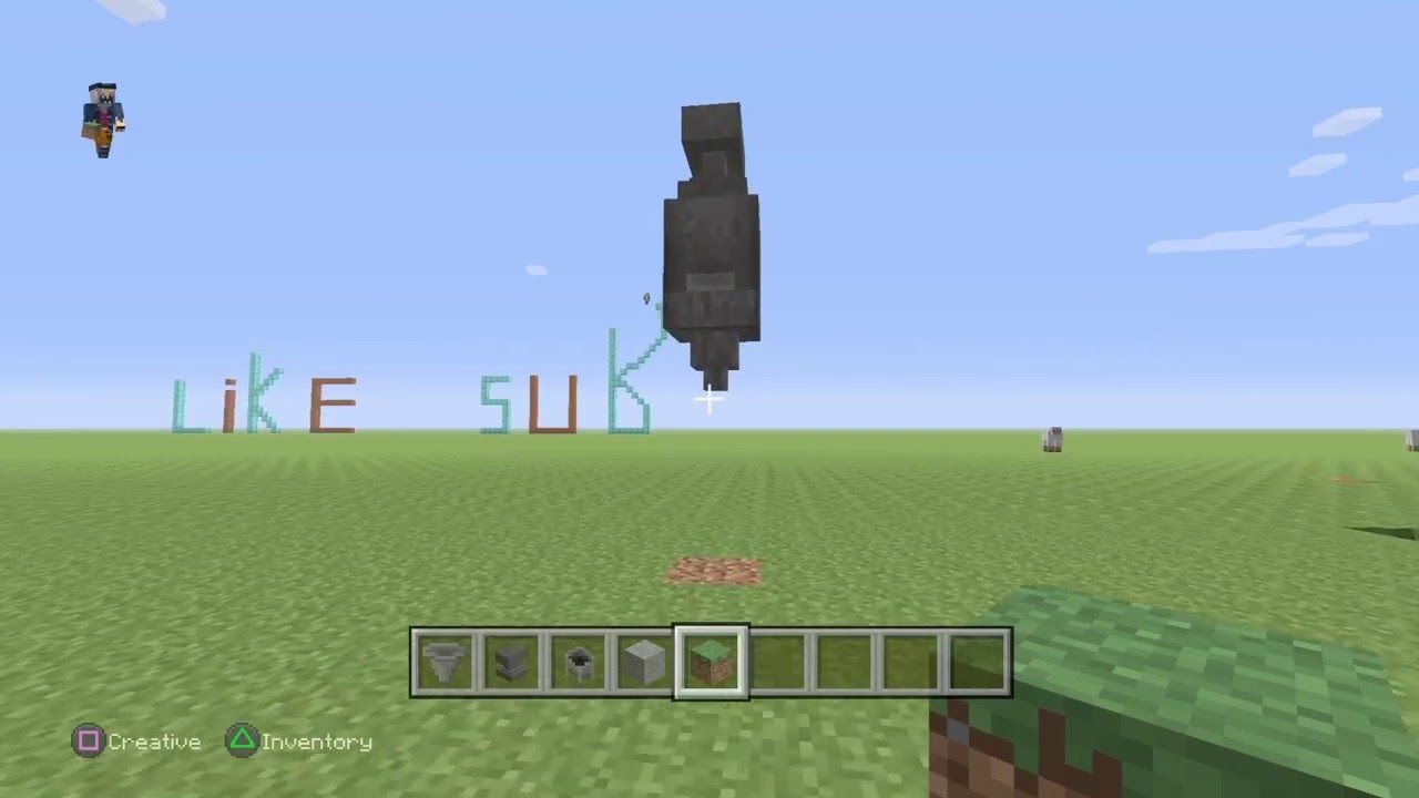 PS4 Minecraft-How to make a Nuke! - YouTube