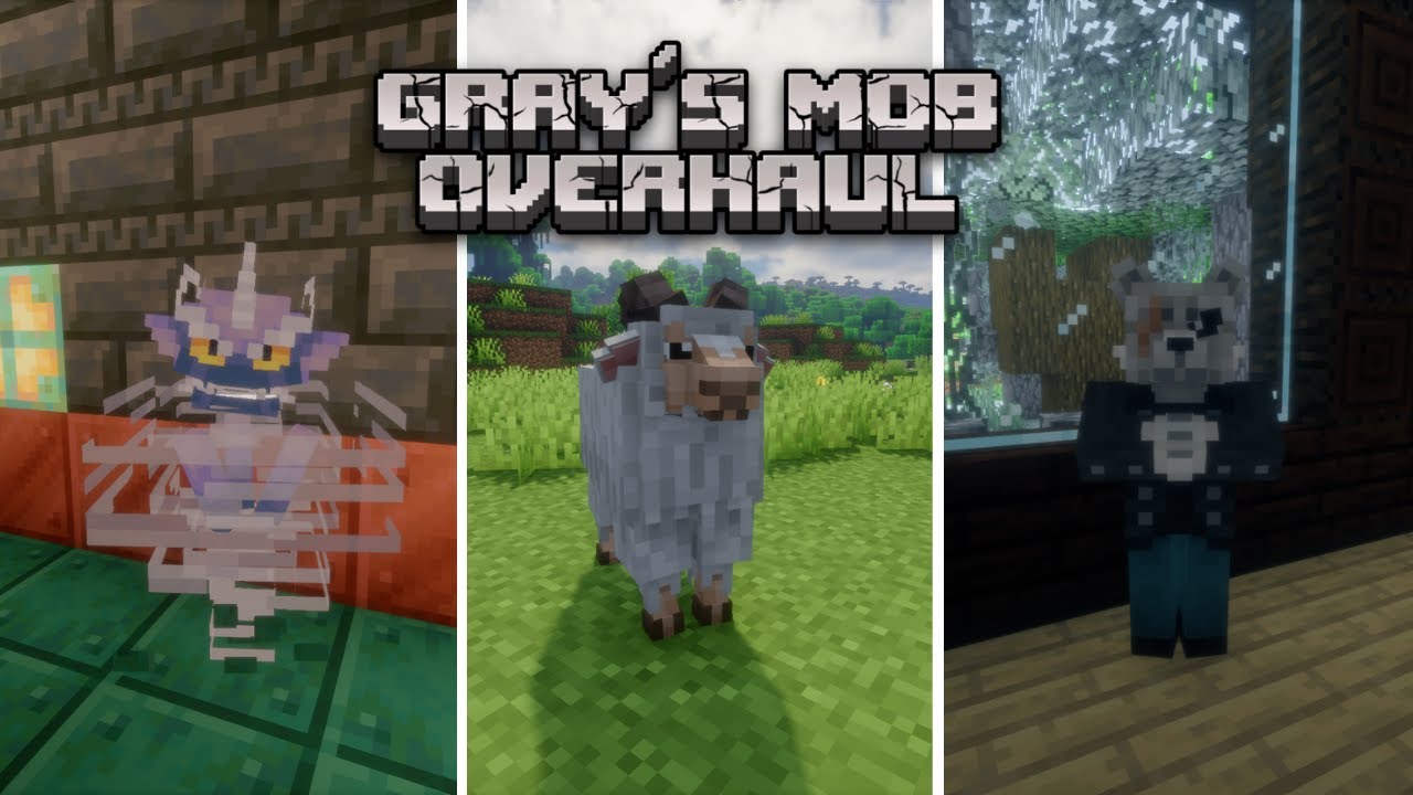 Gray's Mob Overhaul vorstellung | Mein erstes Viedeo - YouTube