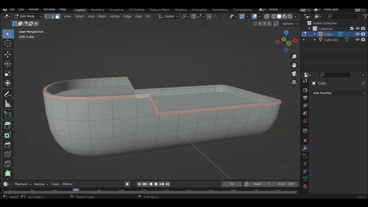 Tutorial membuat objek 3D kapal dengan menggunakan aplikasi blender ...