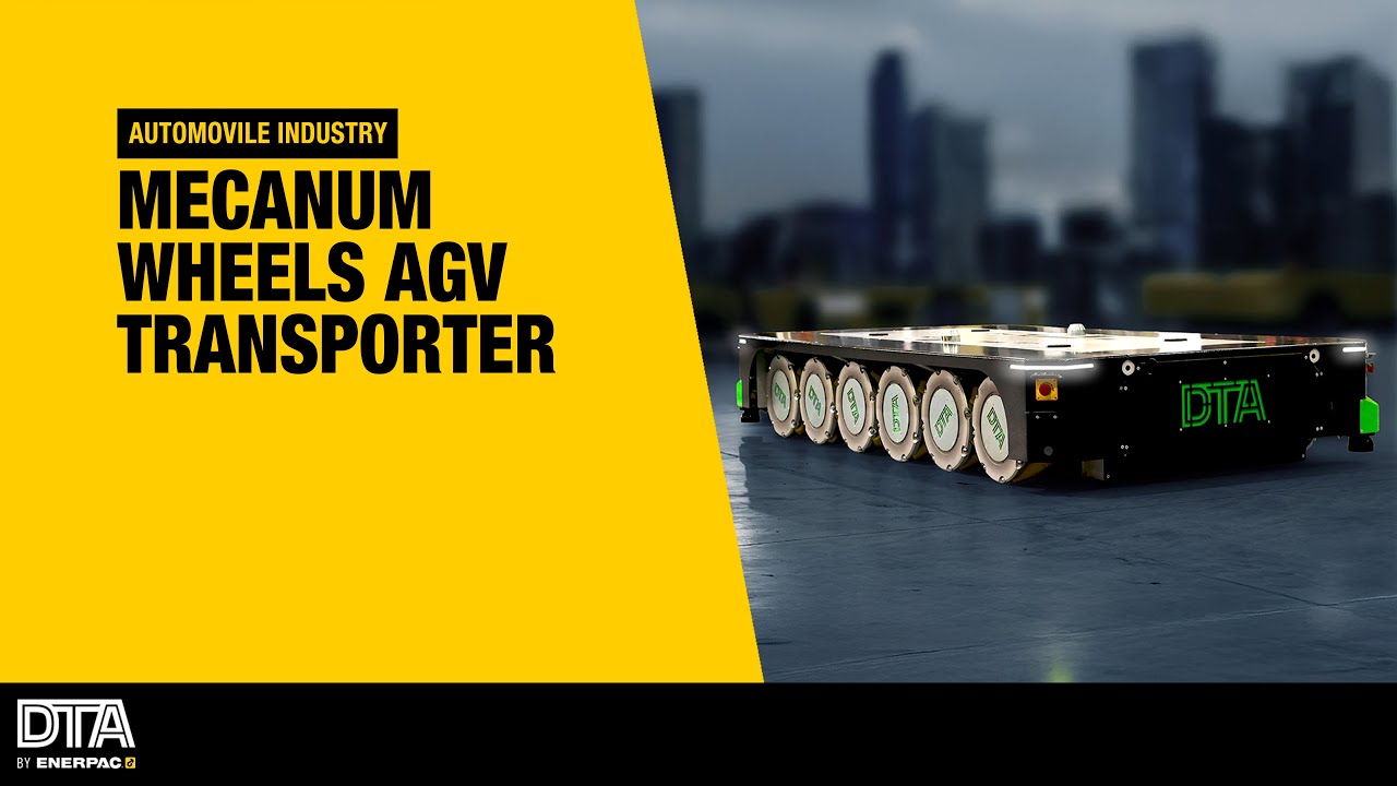 MECANUM WHEEL AGV | DTA by Enerpac - YouTube