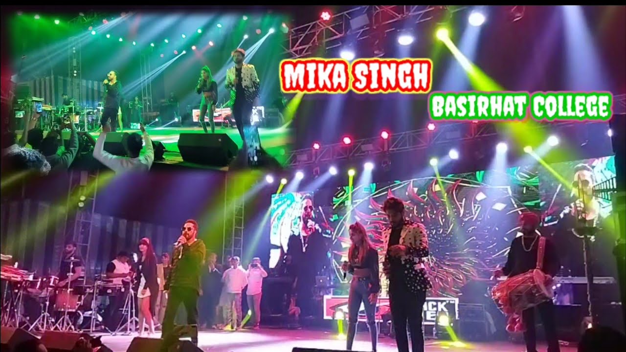 Basirhat College |Mika Singh | Vlog Video |2k23 - YouTube