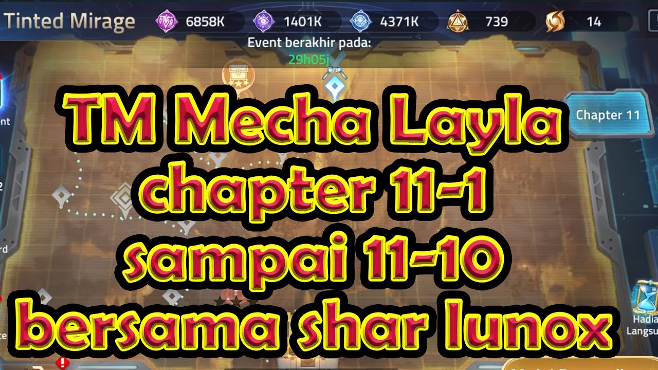 Tinted mirage mla Mecha Layla chapter 11-1 sampai 11-10 dengan shar ...