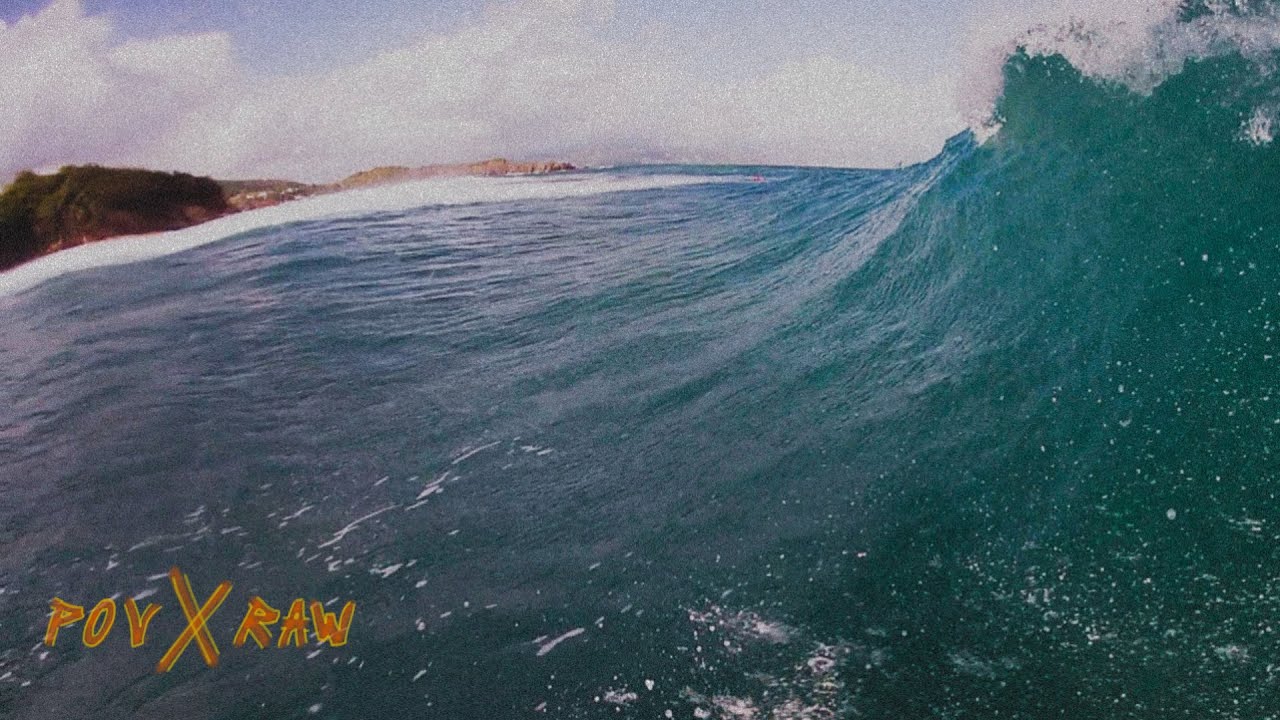 POV SURF RAW PERFECT 1M WAVES IN CARIBBEAN | surf pov #7 - YouTube