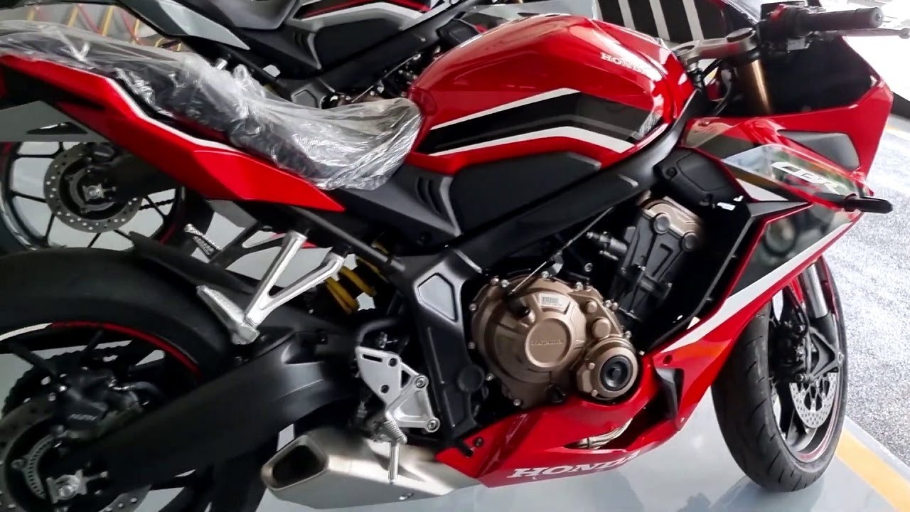 Honda CBR650R | GRAND PRIX RED | Walkaround - YouTube