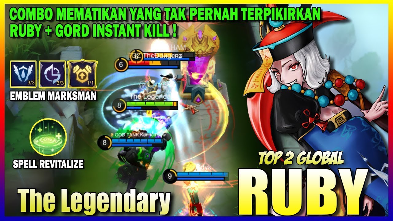 BUILD RUBY BY TOP 2 GLOBAL The Legendary | COMBO MEMATIKAN YANG TAK ...