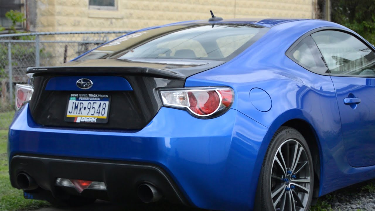 Carbon Creations Carbon Fiber Trunk Install Overview: Subaru BRZ - YouTube