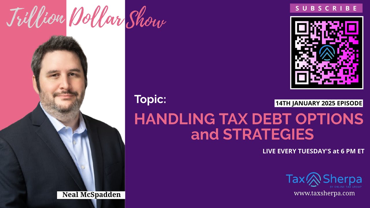 Handling Tax Debt Options and Strategies - YouTube